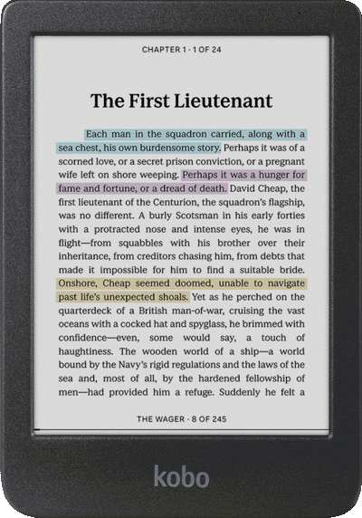 Kobo Clara Colour — Rakuten Kobo eReader Store